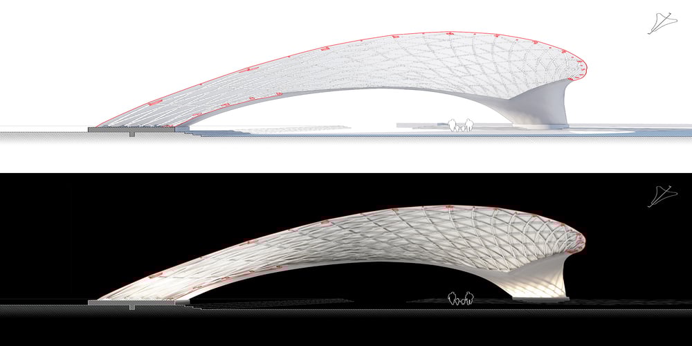 Computation Design Case Study: ZCB Bamboo Pavilion